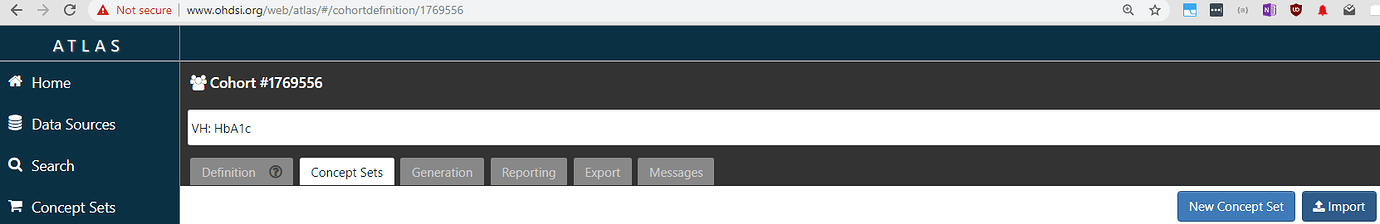 Import a cohort from .json file into public Atlas - Implementers - OHDSI Forums
