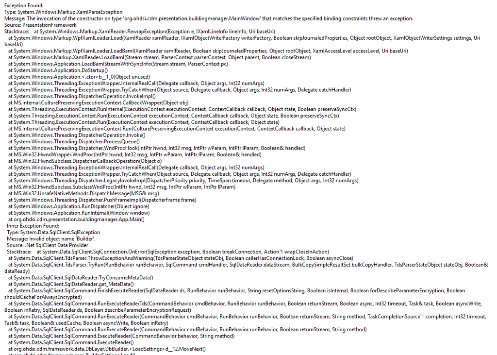 ETL-CDMBuilder Exception found - CDM Builders - OHDSI Forums