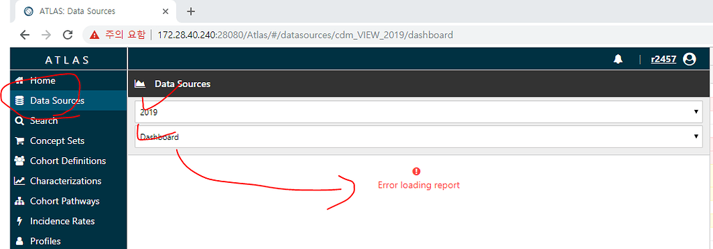 Altas in "Data source" Dashboard didn't work in oracle - Developers - OHDSI Forums