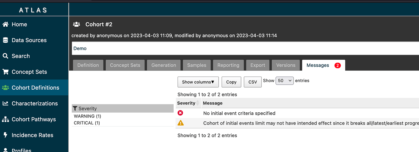 General Omop Webapi Atlas Setup Implementers Ohdsi Forums